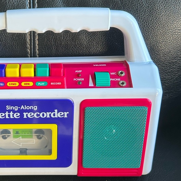 Toy Inc | Portable Audio & Video | Vintage Singalong Cassette Recorder ...